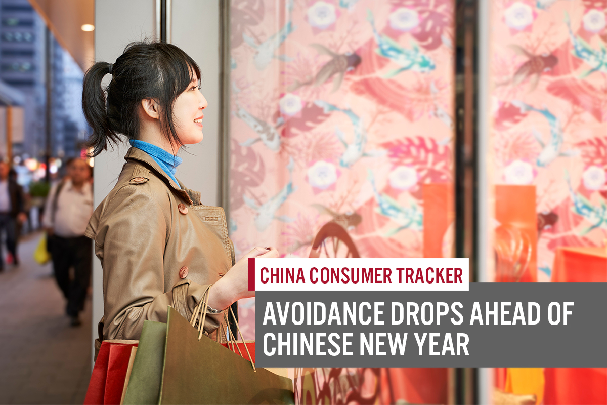 China Consumer Tracker: Avoidance Drops Ahead of Chinese New Year—New ...
