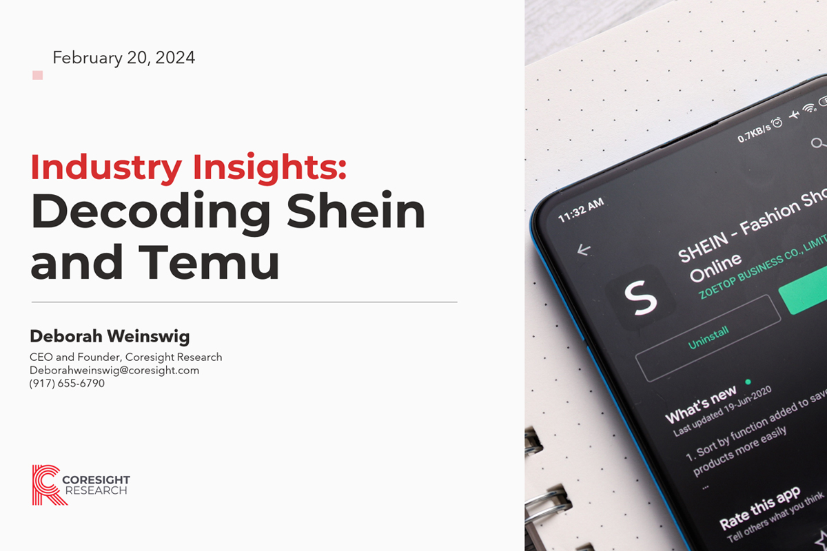 Decoding Shein and Temu: Industry Insights | Coresight Research